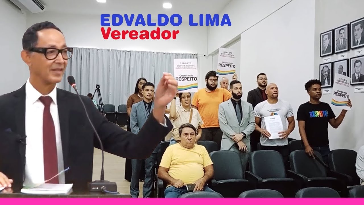 A SESSÃO COMEÇOU TUMULTUADA NO INÍCIO, MAS, O VEREADOR EDVALDO LIMA ...