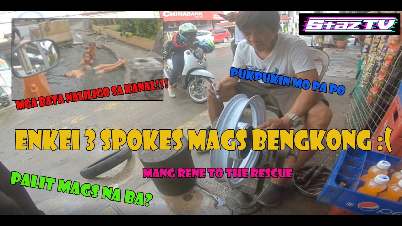ENKEI 3 SPOKES MAGS | MIO SPORTY | MANG RENE - YouTube