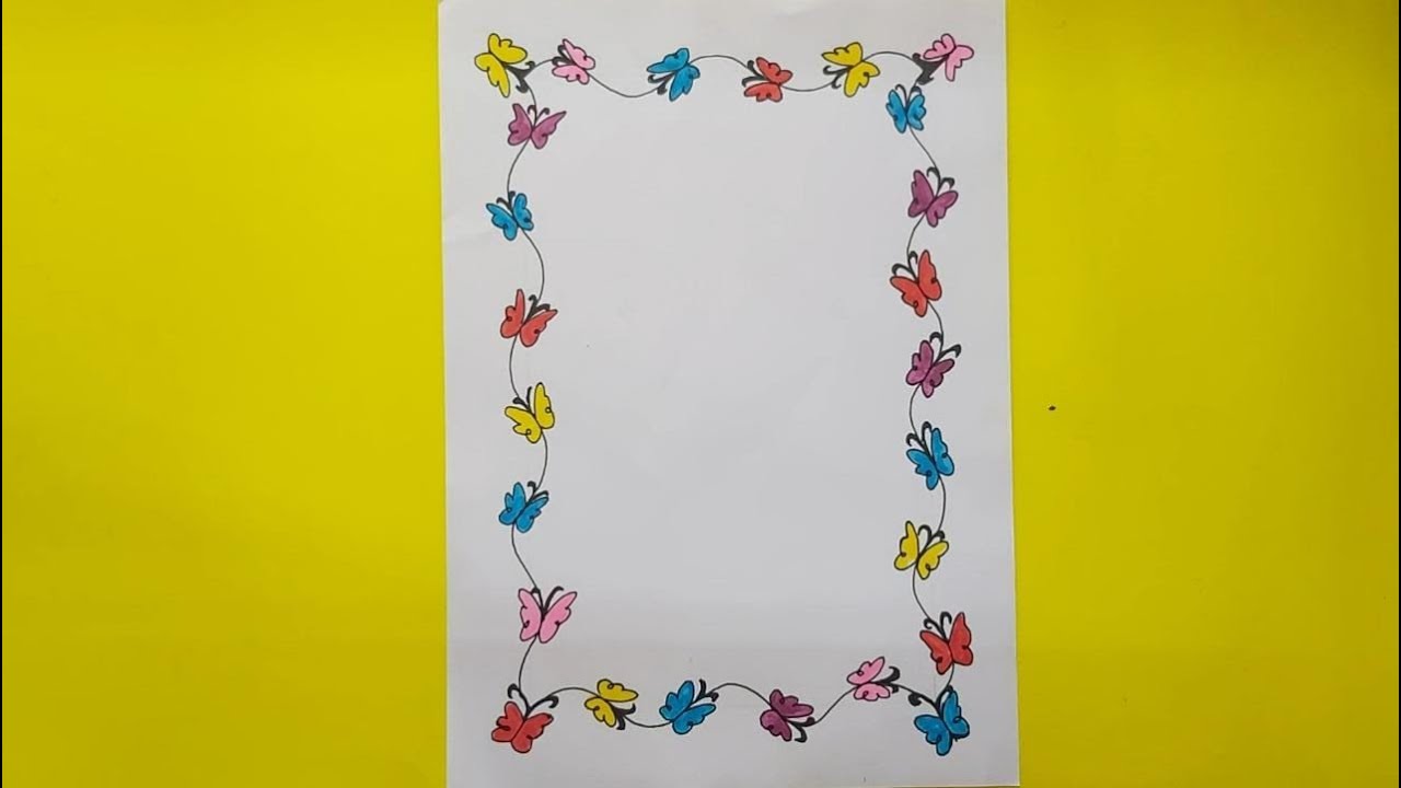 The Art of Border Design: Tips and Tricks for Assignments and Projects ...