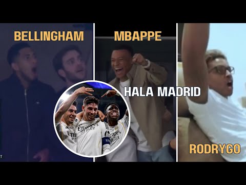 Mbappe, Bellingham and Rodrygo Reaction To Valverde Hat trick Vs Man City 