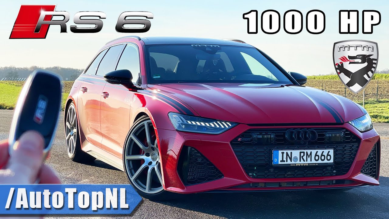 1000HP AUDI RS6 C8 MTM *354KMH* REVIEW on AUTOBAHN [NO SPEED LIMIT] by ...