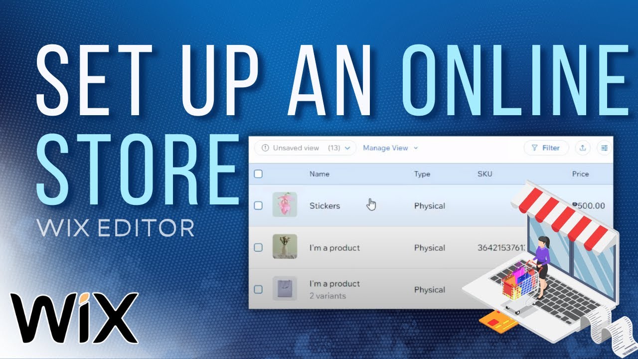 How to Set Up an Online Store in Wix | Wix Tutorial (2025) - YouTube