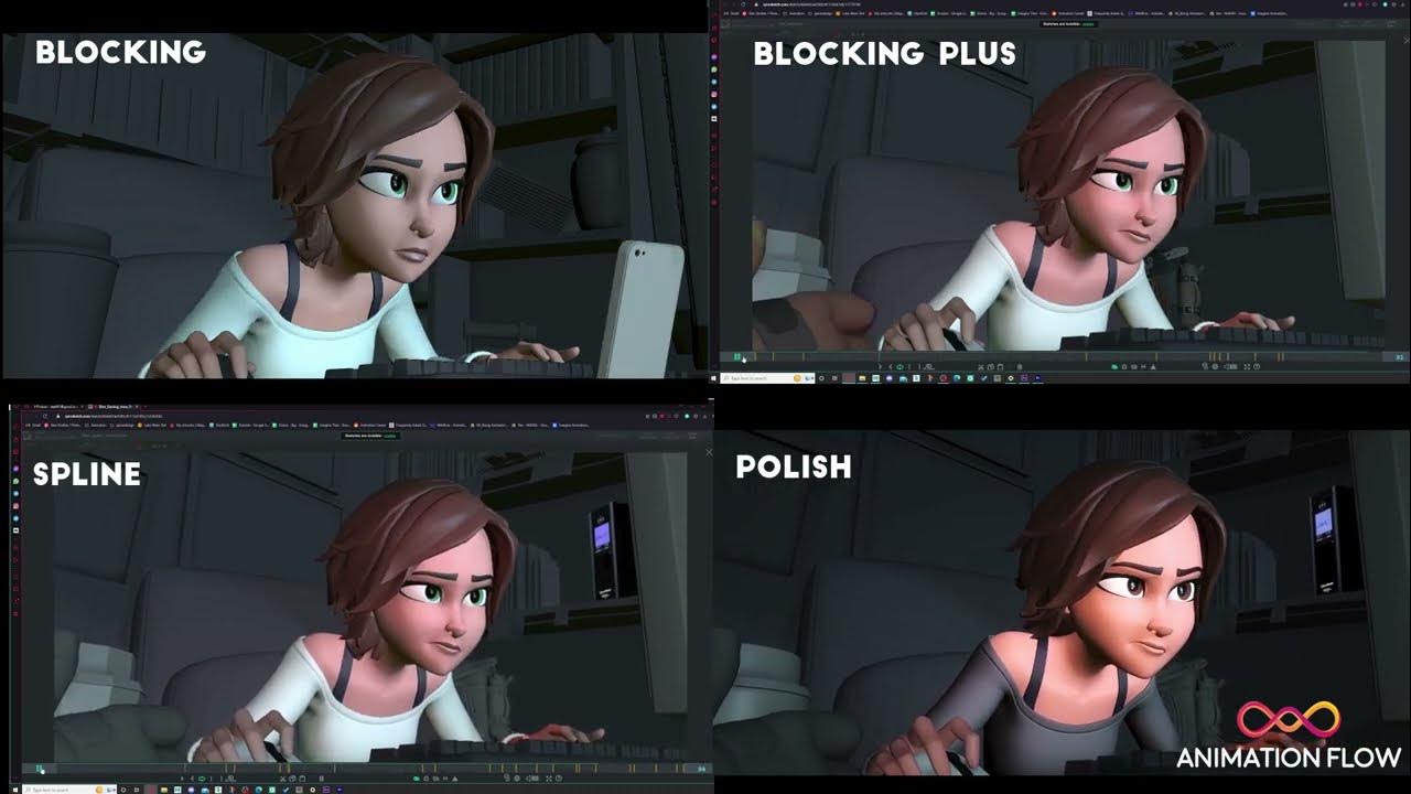 Animation Flow Academy - Animation Shot Making Off - YouTube