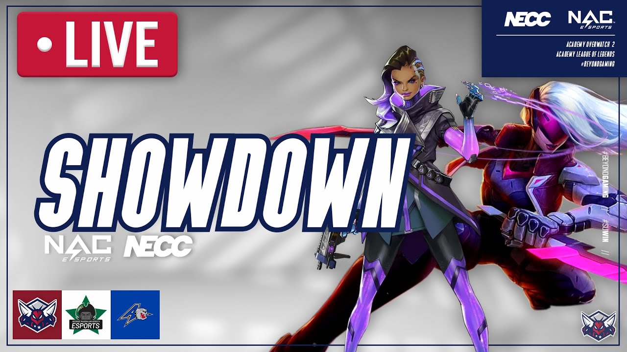 Showdown | Overwatch NACE vs GMU Academy | LoL NECC vs Asheville - YouTube
