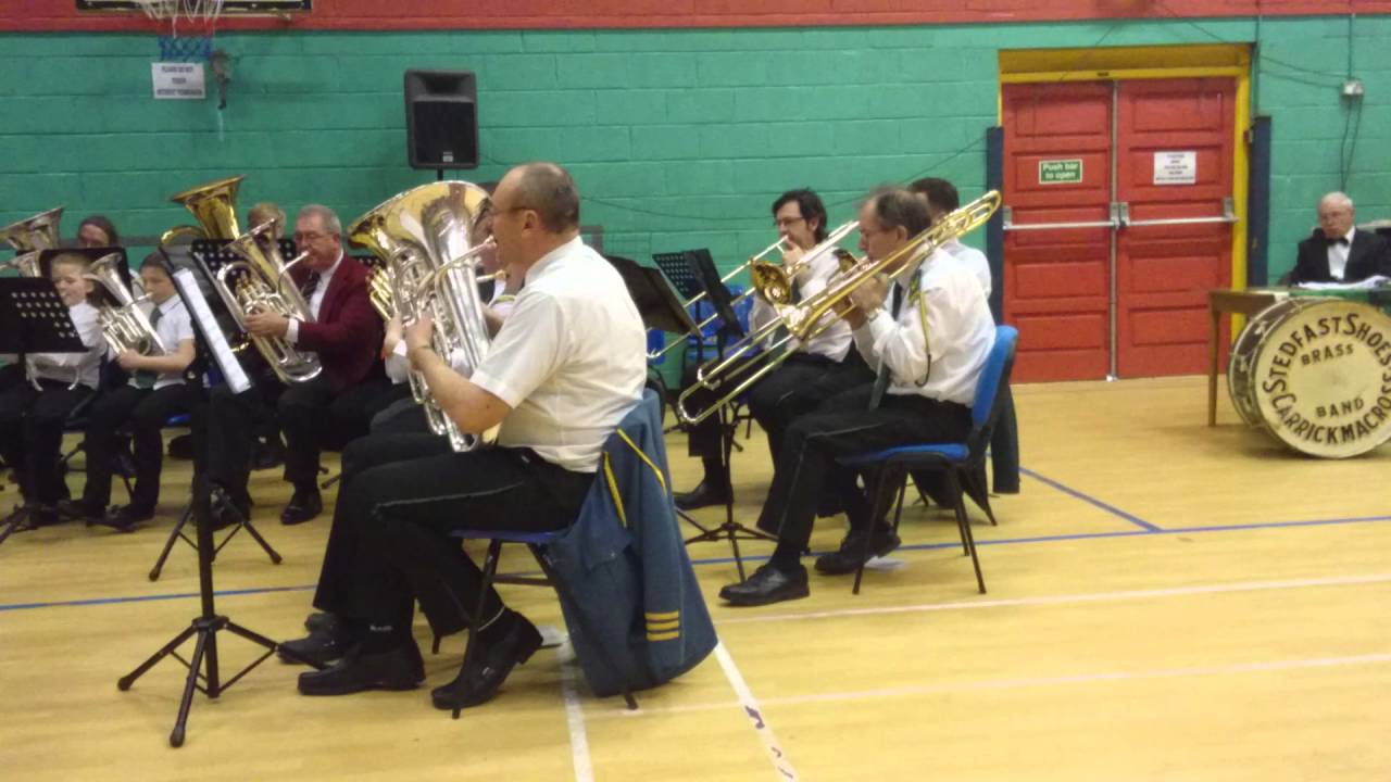 Stedfast Shoes Brass Band My Heart Will Go on - YouTube