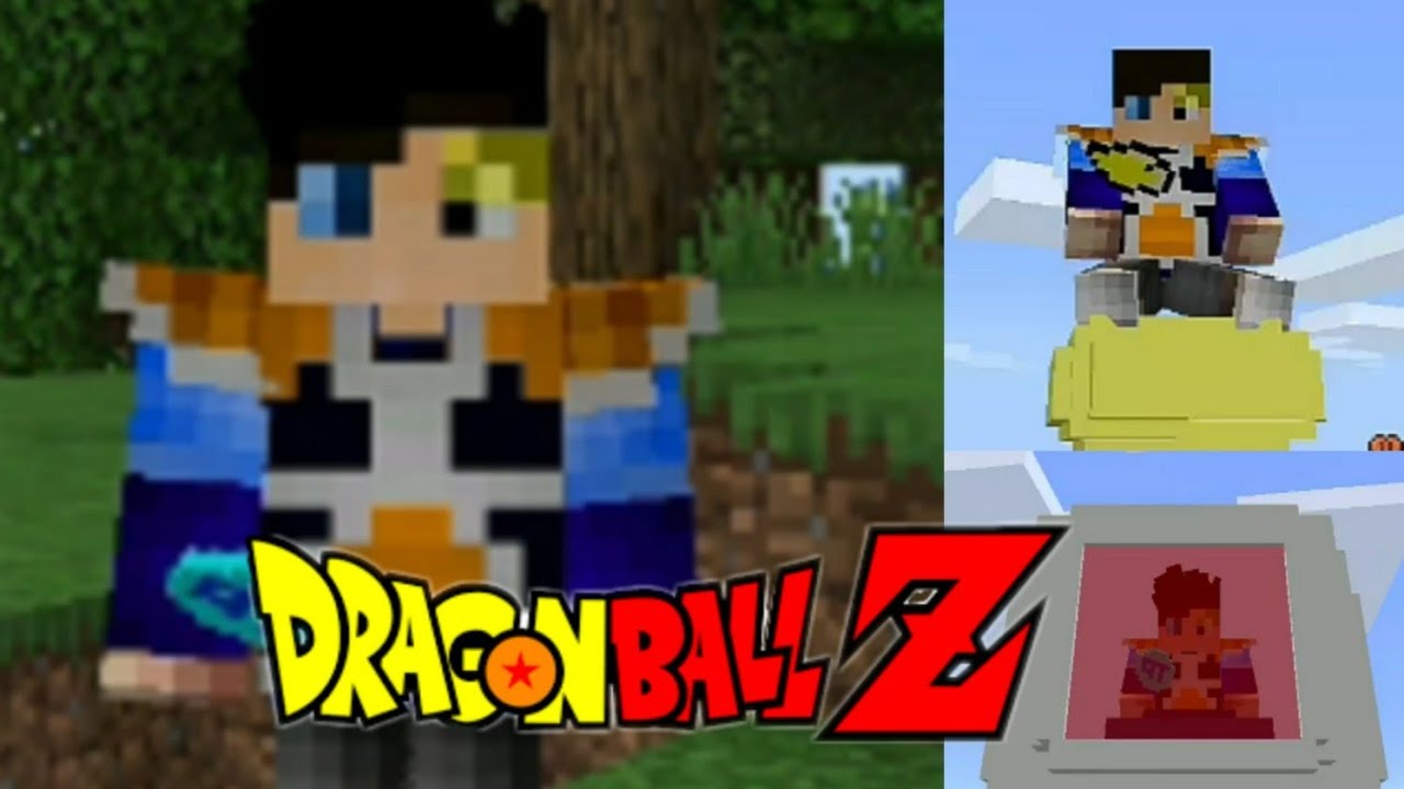 Mod de dragon ball para Minecraft PE| Minecraft | Dragon ball z - YouTube