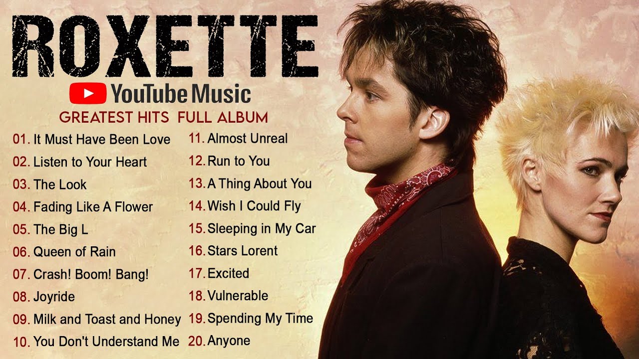 Roxette Greatest Hits Full Album - Best Songs Of Roxette - 70s 80s 90s ...