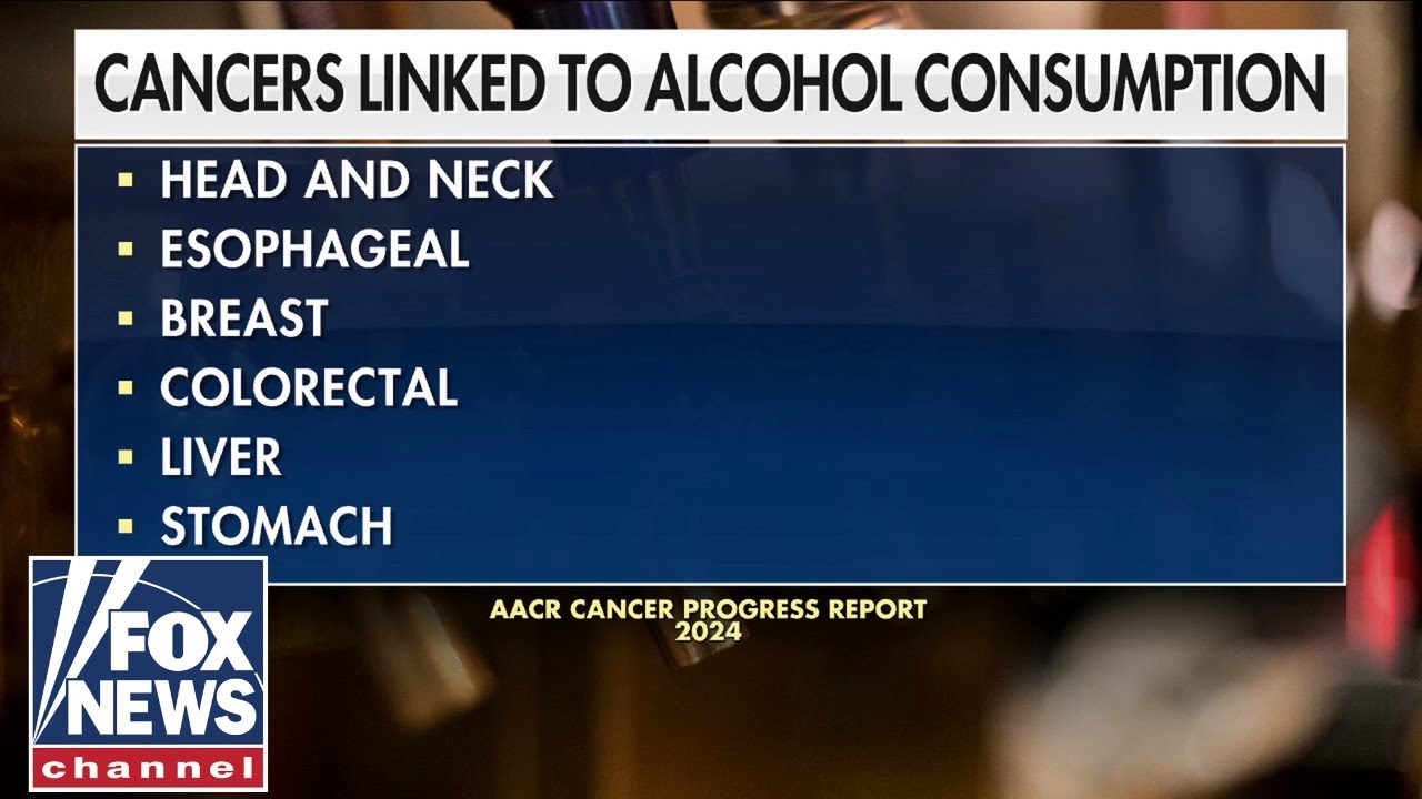 Alcohol consumption linked to 6 type of cancers, study says - YouTube