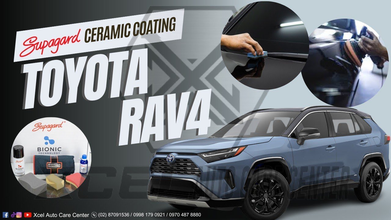 💎 SUPAGARD CERAMIC COATING ON RAV 4 💎 - YouTube