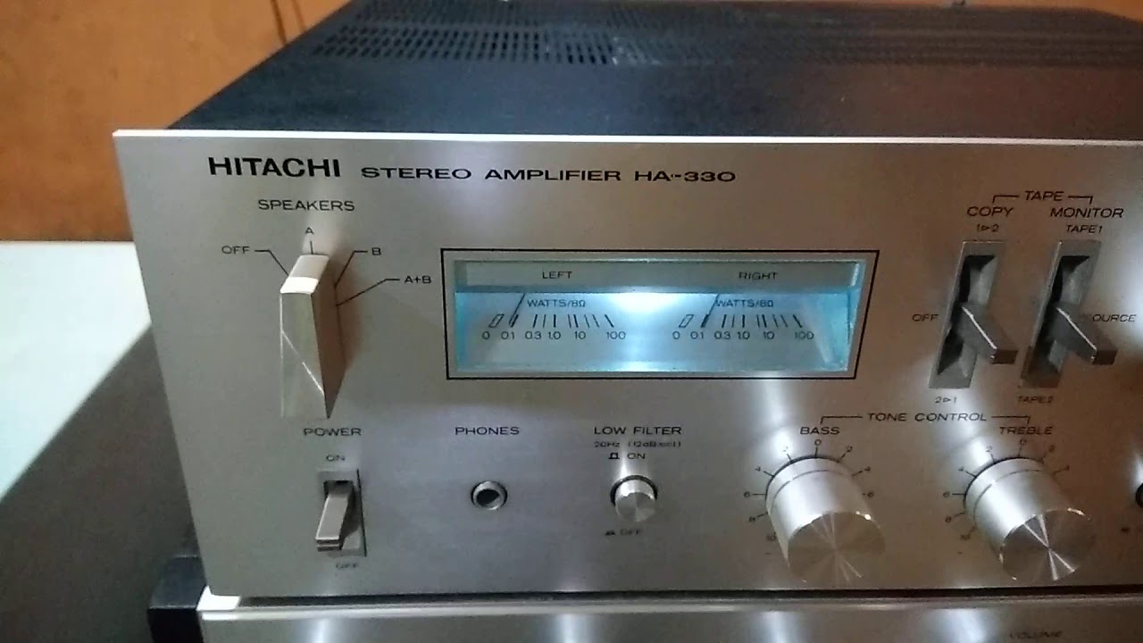 Hitachi Ha 330 - YouTube