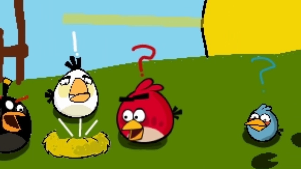 Angry Birds all poached eggs cutscenes (my version) - YouTube