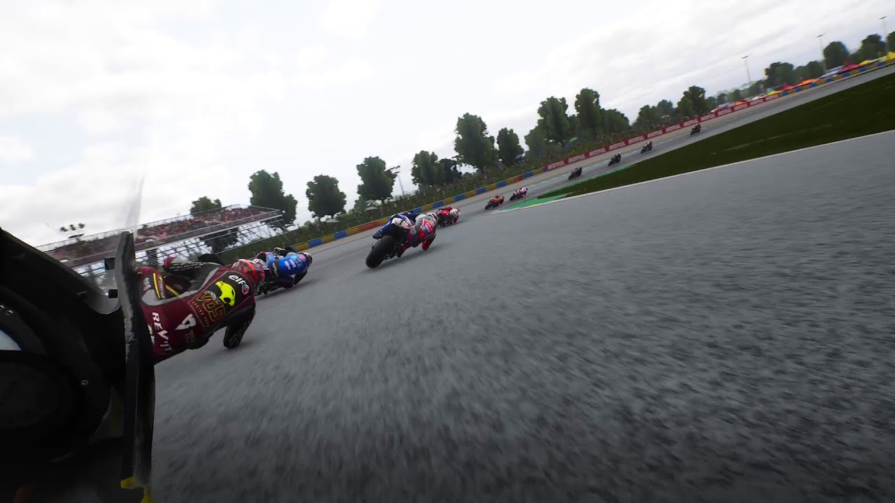 MotoGP 21 Moto2 Le Mans French GP Helmet Cam (Xbox Series X) - YouTube