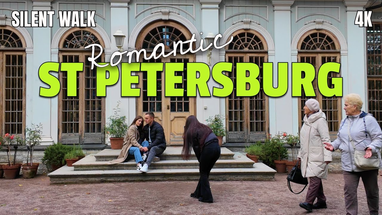 St Petersburg City Center Walk, Russia | Relaxing 4K Walking Tour ...