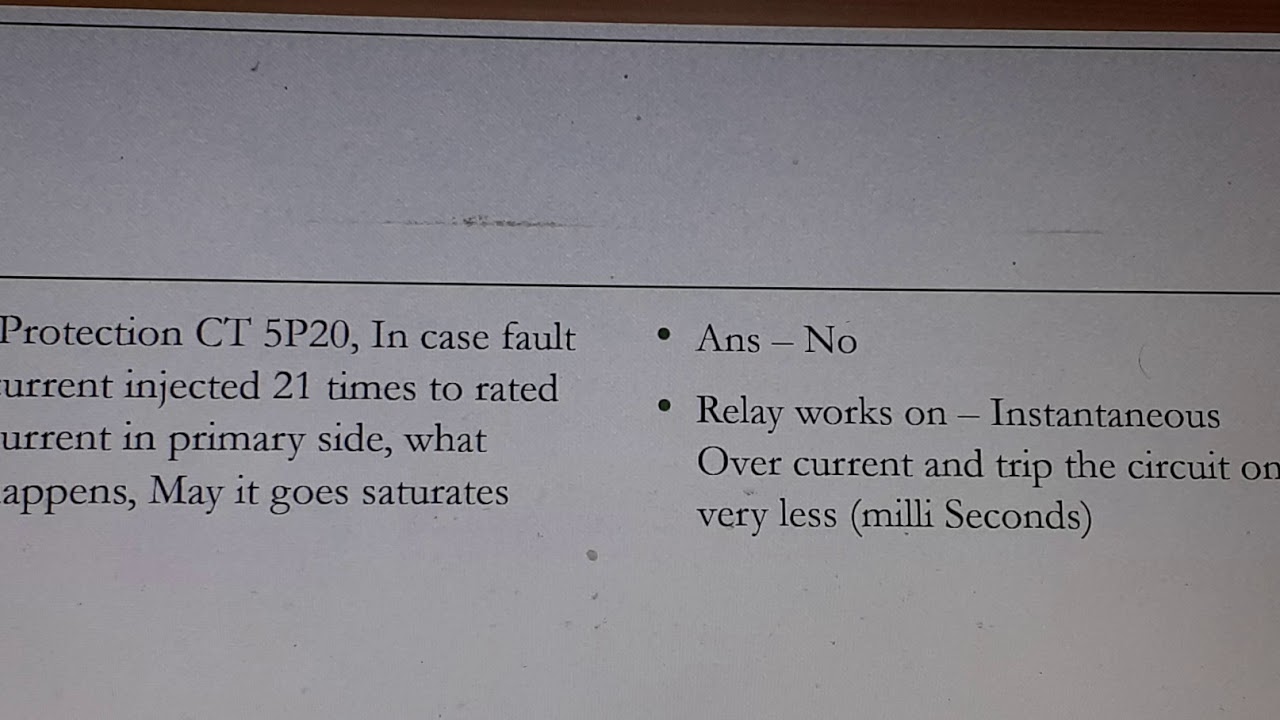 How Protection CT works during Fault, what are the roles of relay ...