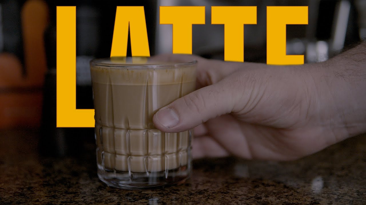 Latte on a Thursday. Make Coffee At Home. - YouTube