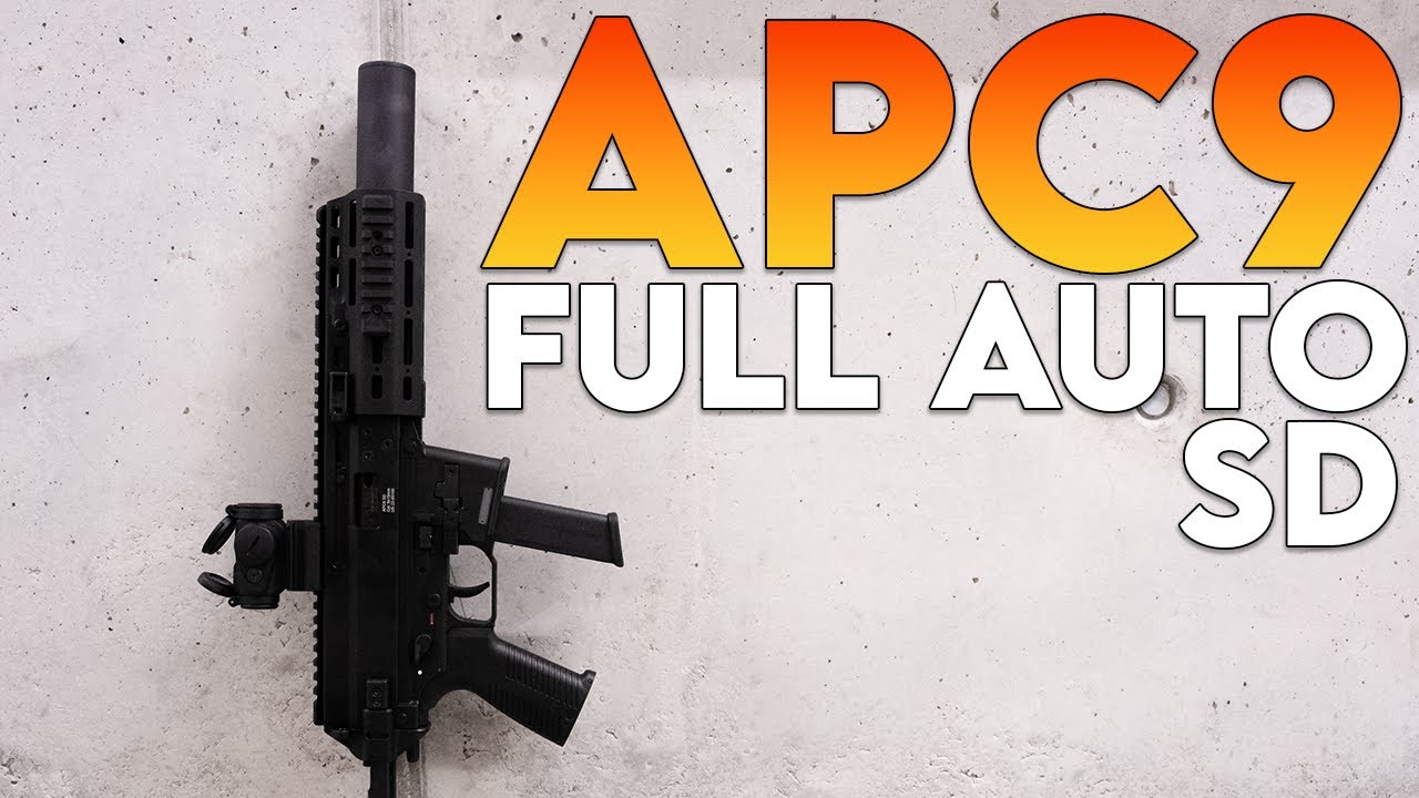 B&T APC9SD While Walking the Streets of Switzerland - YouTube
