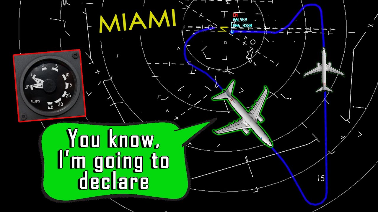 American B737 MAX has SLATS/FLAPS ISSUES | "Will be high speed approach ...