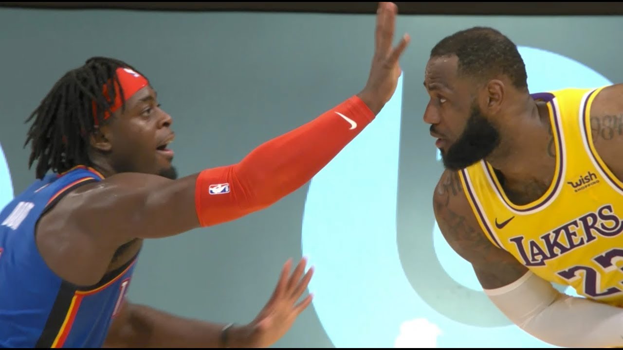 Lu Dort defense on LeBron🔐🔐 - YouTube