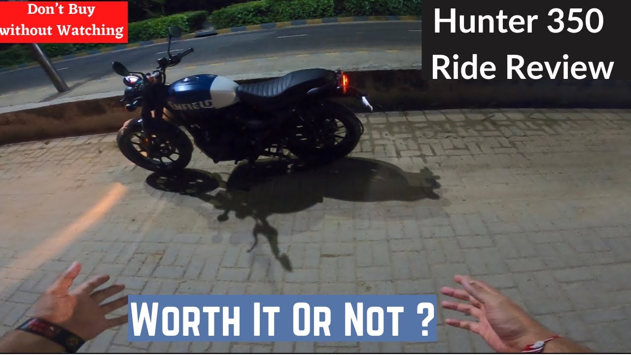 Hunter 350 Royal Enfield Review | Hunter 350 Ride Review - YouTube