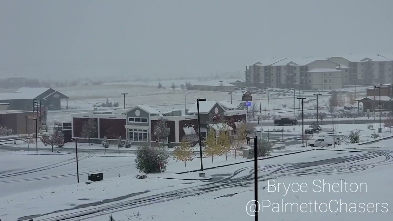 First Significant Winter Storm of 2021 Season - Casper, Wyoming - 10-12 ...