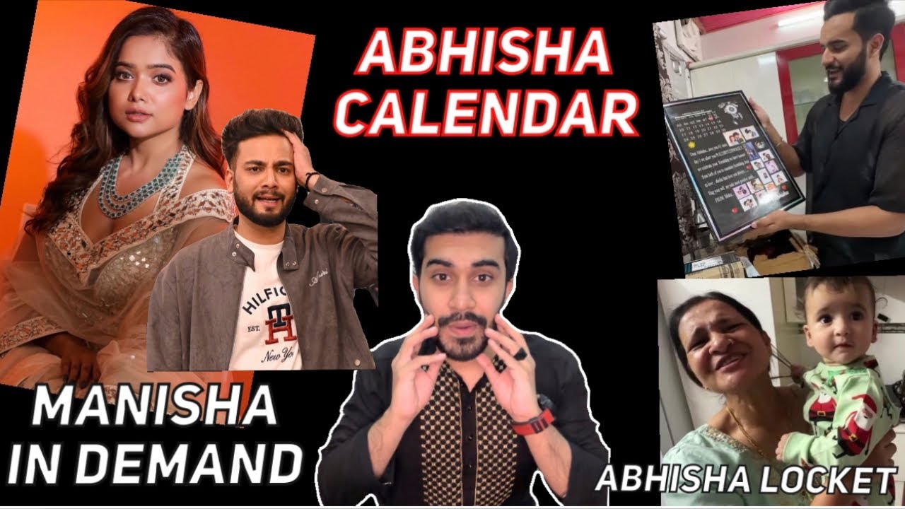 Manisha Rani In Demand - Abhisha Calendar & Locket - Elvish In ...