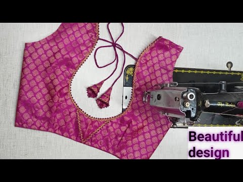 Latest Matka Gala Blouse Back Neck Design // New Blouse Back Neck ...