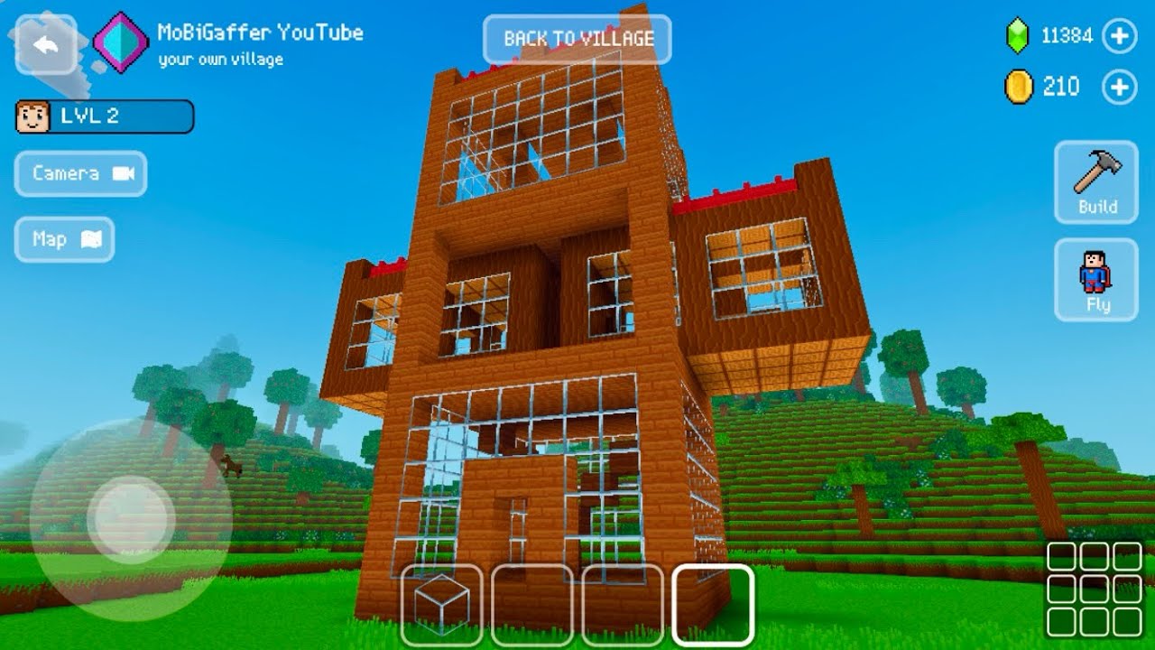 Block Craft 3D: Crafting Game #4065 | Wooden House 🏠 - YouTube
