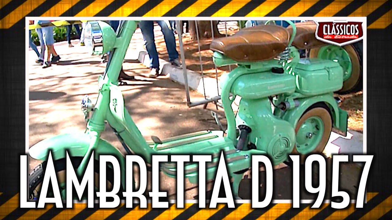 Lambretta D 1957 - YouTube