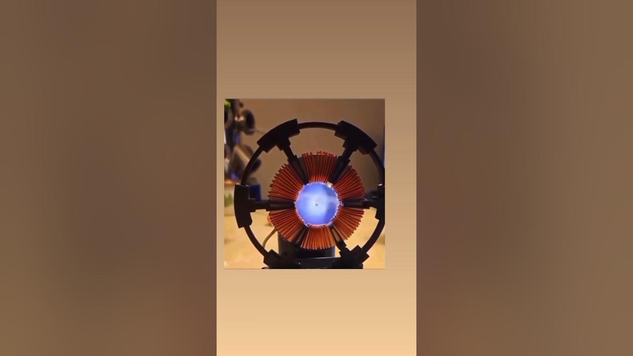 Plasma vortex in magnet field|Magnetism|Electricity#magnetism #magnet #physics #science # ...
