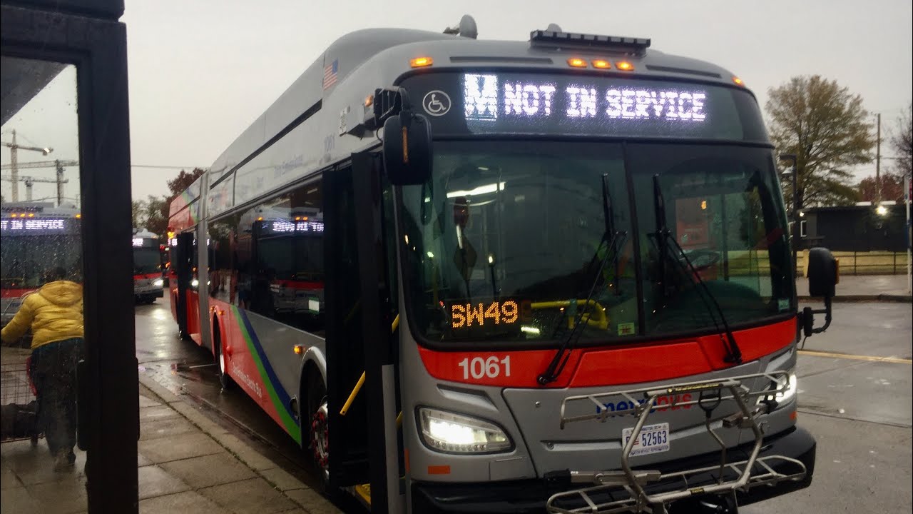 BRAND NEW!!! WMATA Metrobus: 2023 New Flyer XE60 #1061 - YouTube