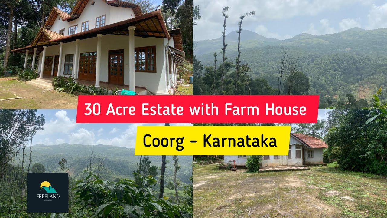 30 Acre Beautiful Coffee Estate With Beautiful Farm House For Sale ...