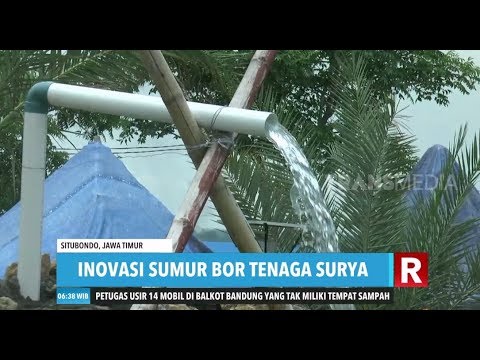 Inovasi Sumur Bor Tenaga Surya, Desa Tandus Jadi Obyek Wisata - YouTube