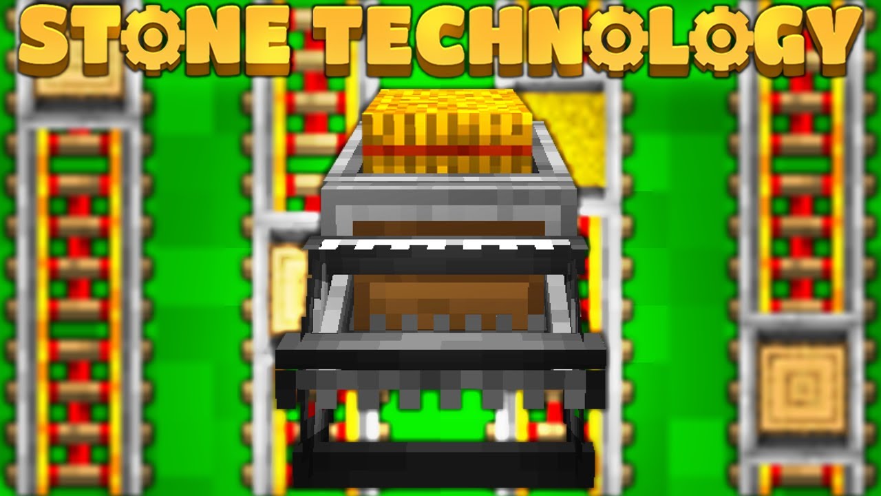 AUTOMATED CREATE FARM USING MINECARTS! EP5 | Minecraft Stone Technology ...