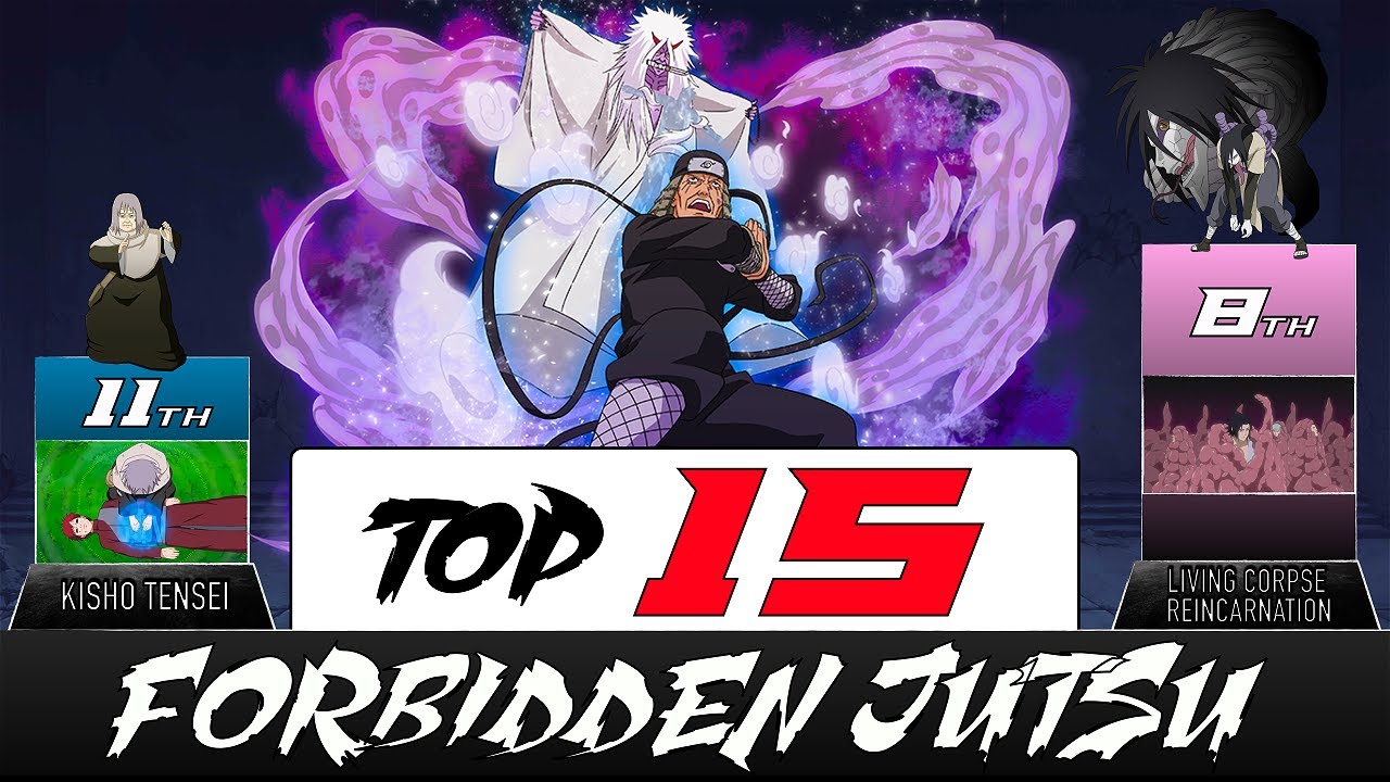 TOP 15 FORBIDDEN JUTSU - AnimeScale - YouTube