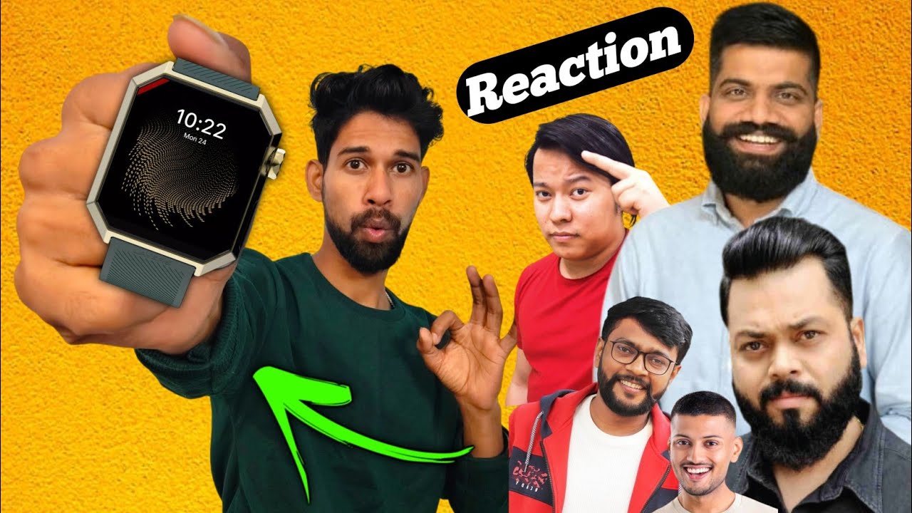 Anarc Smartwatch Review | Pros & Cons | Tech Youtubers Reaction On ...