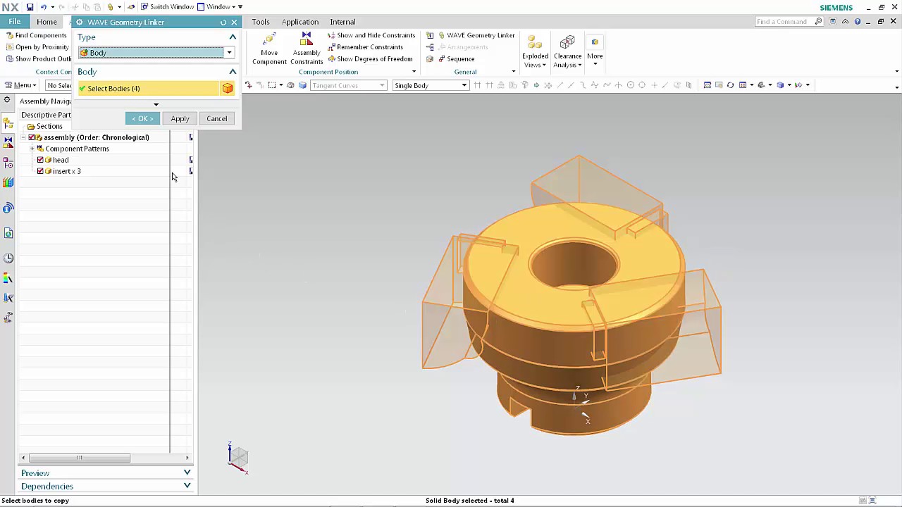 Copy CAM Objects from a Component in NX CAM - YouTube
