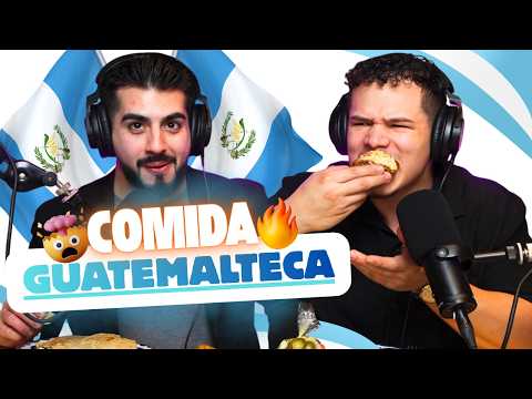 Epi #78. ¡BORICUA y MEXICANO prueban comida GUATEMALTECA por primera vez… y esto pasó! 🇬🇹🤯