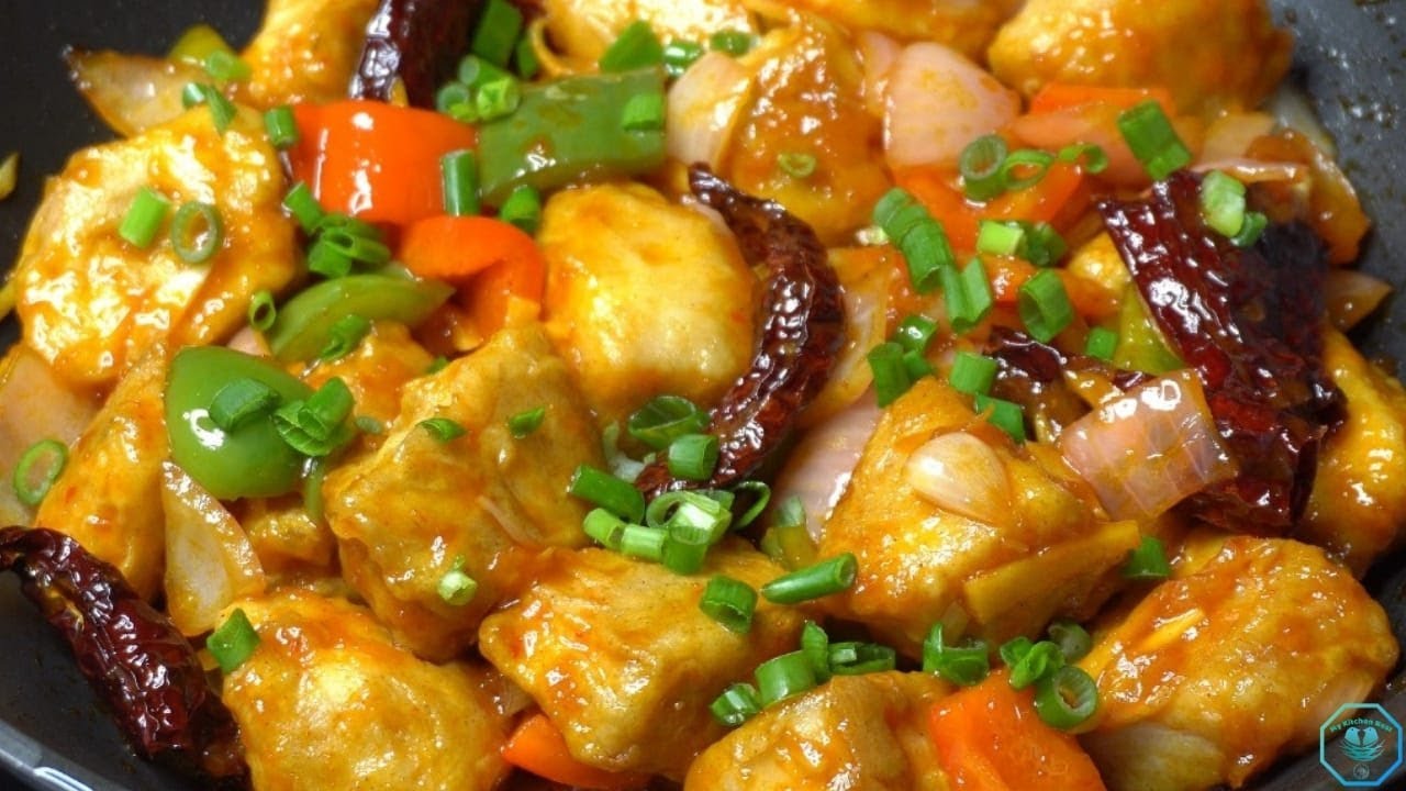 Chili Fish Dry | Restaurant-Style Dry Chili Fish | Starters | Starter ...