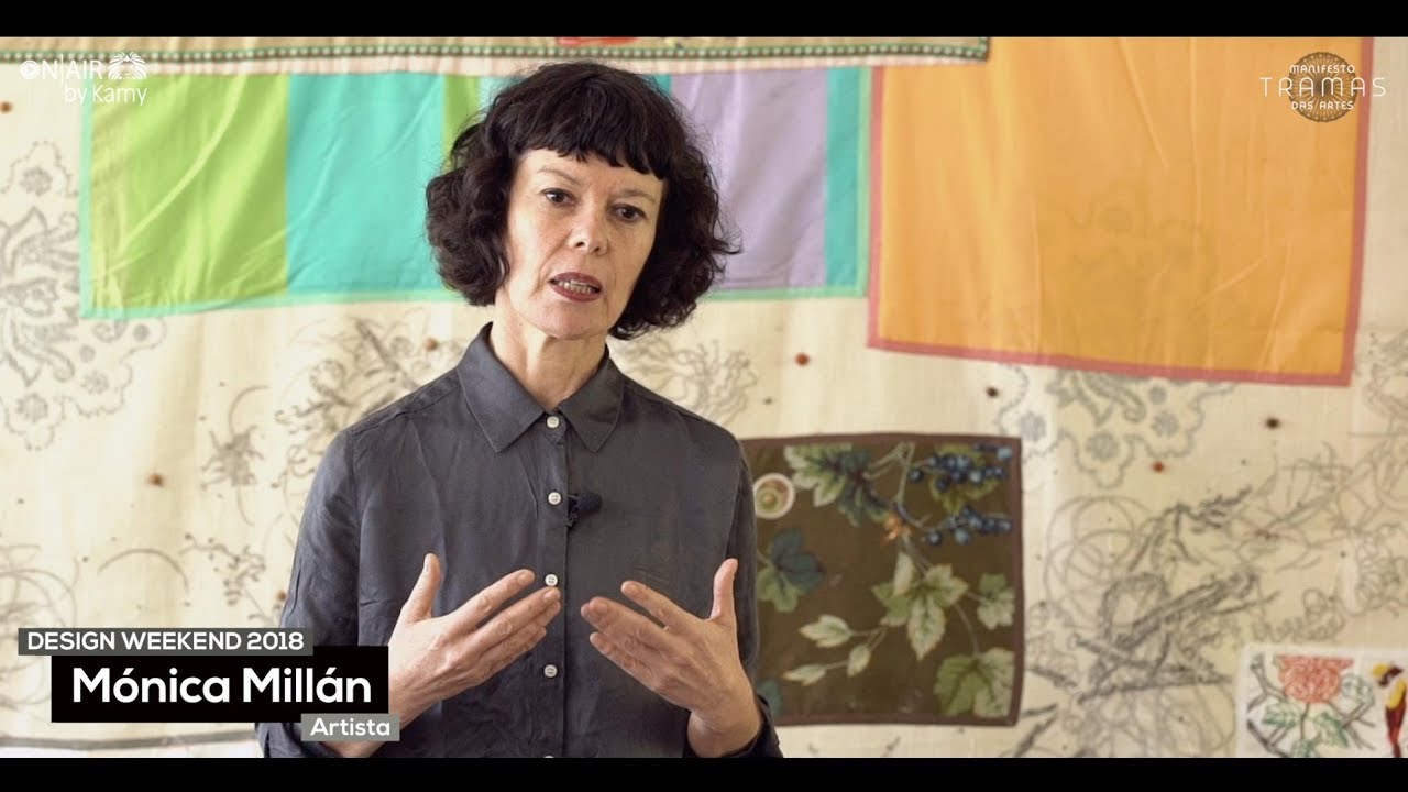 Monica Millan - Manifesto Tramas das Artes - Design Weekend 2018 - YouTube