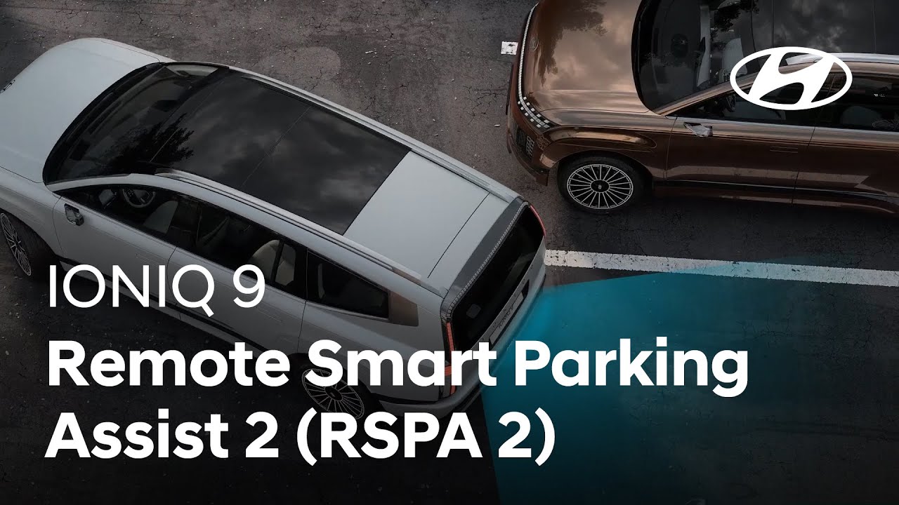 IONIQ 9 | Remote Smart Parking Assist 2 (RSPA 2) - YouTube