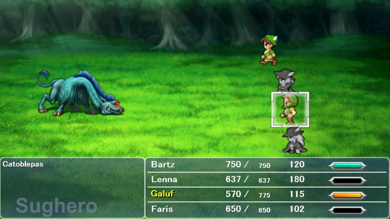 Final Fantasy V [ITA] 28 - EVOCAZIONE: Catoblepas - YouTube