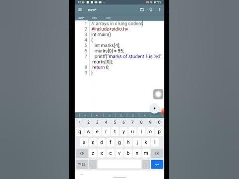 arrays in c programming #shorts #coding #programming - YouTube