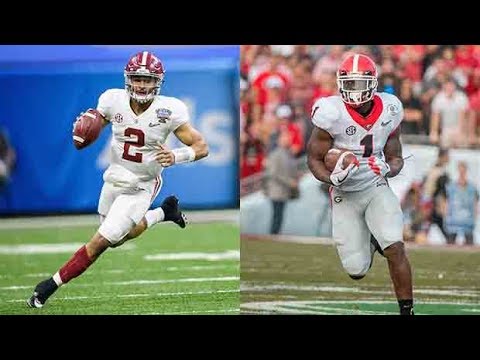 NCAA College Football Championship When Does Alabama Play Georgia, How ...