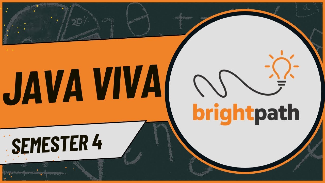 JAVA VIVA - ONE SHOT (4th SEM) - YouTube
