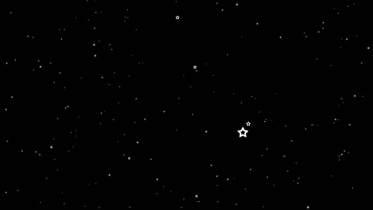 Starry sky, cool, beautiful particle background video - YouTube