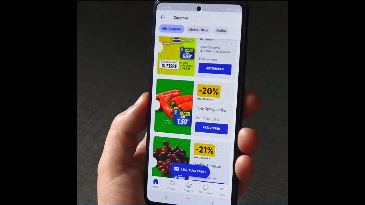 Lidl Plus Germany, How To Use App, Lidl Plus Rewards - YouTube