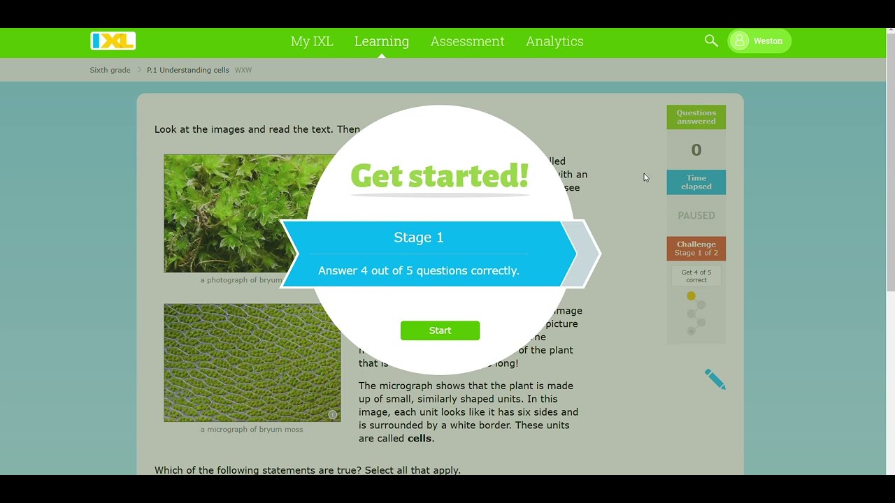 How to login and find a specific assignment in IXL - YouTube