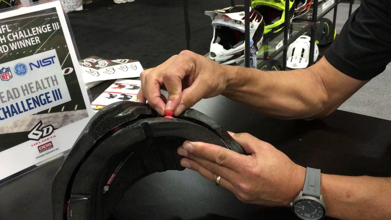 INTERBIKE 2016 Video: Demonstration of 6D Helmet's Omni-Directional ...