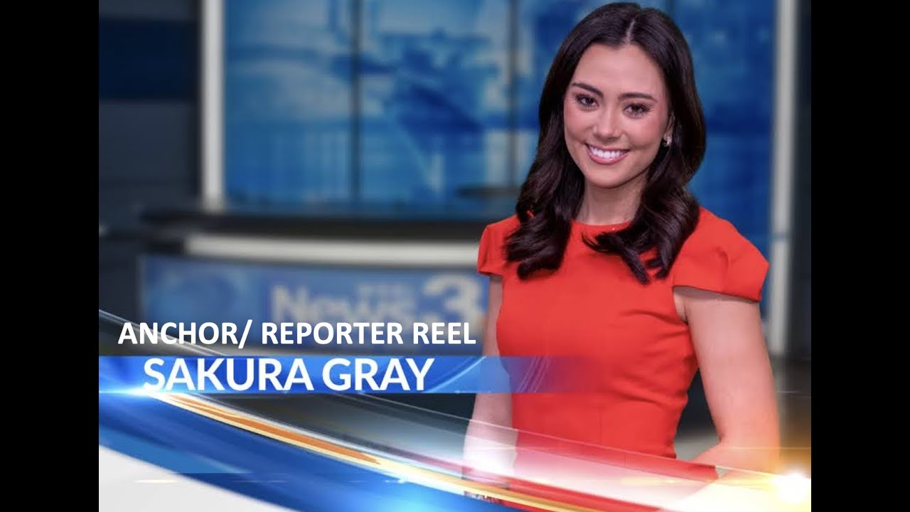SAKURA GRAY ANCHOR/REPORTER REEL 2021 - YouTube