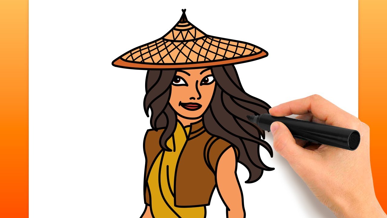 Comment Dessiner Raya De Raya Et Le Dernier Dragon (Tutoriel De Dessin ...